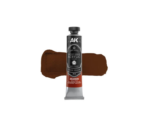 NEW! AK-Interactive AKAD026 Artist Dense Acrylic - Oxide Yellow