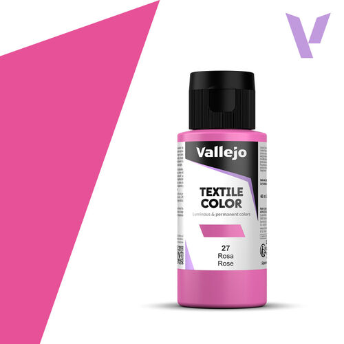 NEW! Vallejo 40027 27 Textile Color - Rose