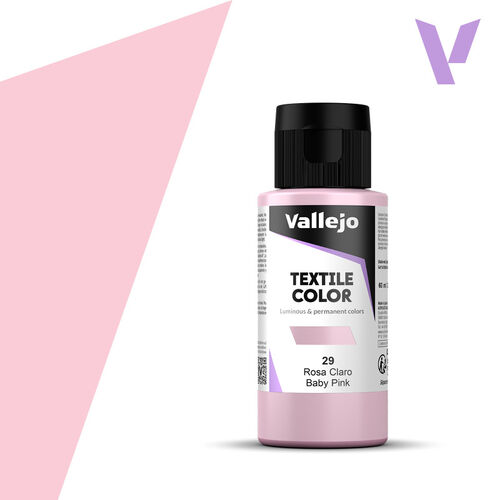 NEW! Vallejo 40029 29 Textile Color - Baby Pink