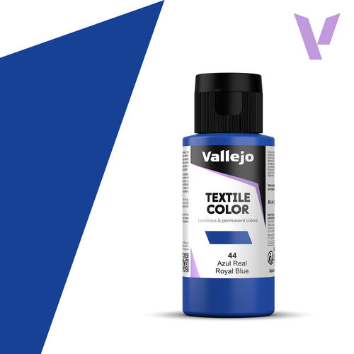 NEW! Vallejo 40044 44 Textile Color - Royal Blue