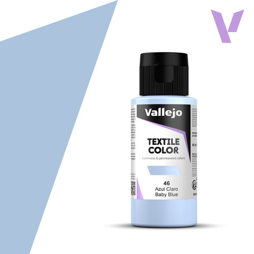 NEW! Vallejo 40046 46 Textile Color - Baby Blue