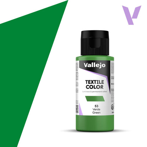 NEW! Vallejo 40053 53 Textile Color - Green