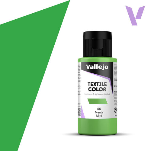 NEW! Vallejo 40055 55 Textile Color - Minth