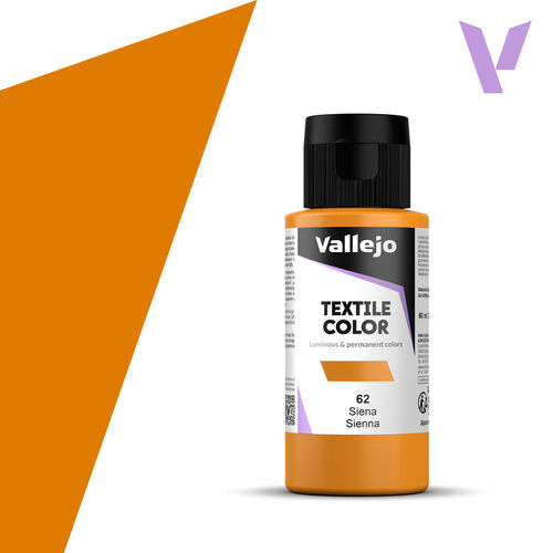 NEW! Vallejo 40062 62 Textile Color - Sienna