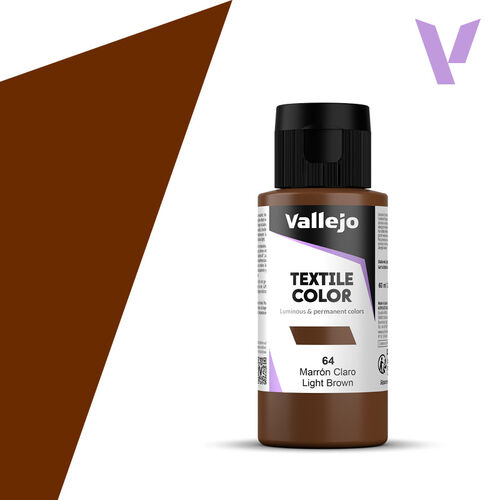 NEW! Vallejo 40064 64 Textile Color - Light Brown