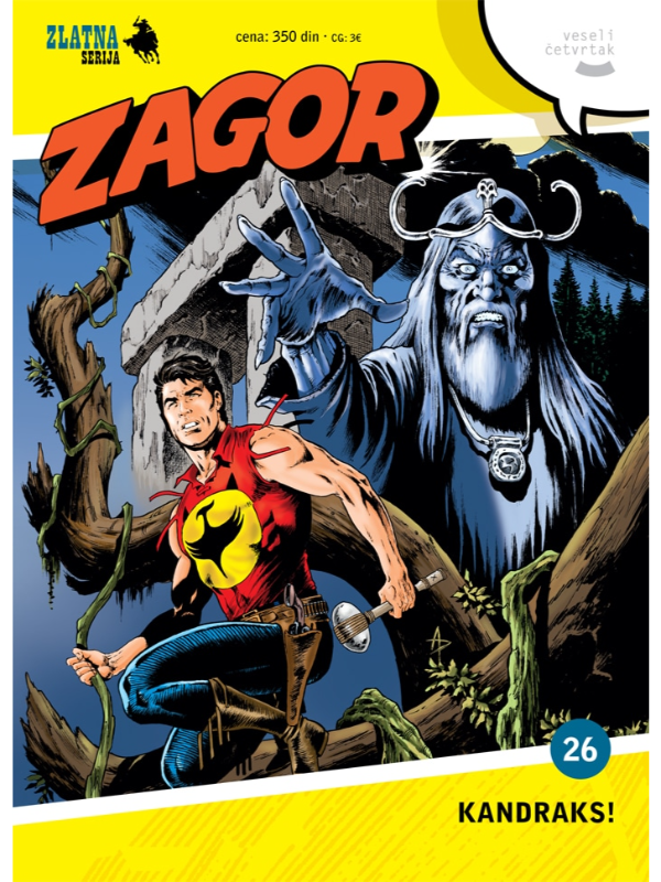 Zlatna serija 26 korica A Zagor Kandraks!