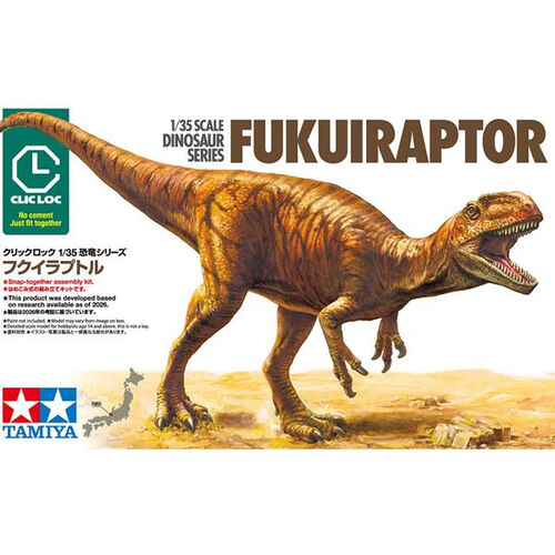 NEW! Tamiya 28501 Fukuiraptor (Clic Loc Kit)
