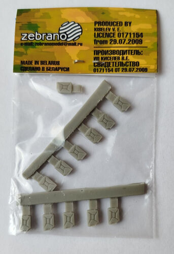 NEW! Zebrano ZA72215 German Jerrycan (12 pcs)