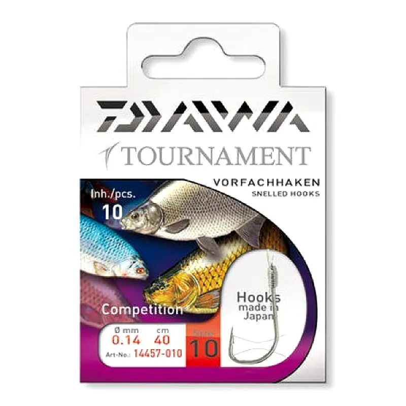 Daiwa Tournament Competition Match Hook Size 16 (14457-016)