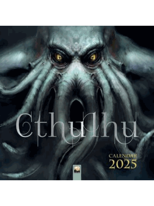 Cthulhu Wall Calendar 2025 (Art Calendar)