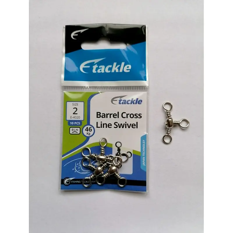 E TACKLE TROSTRANA VRTILICA N NO 5/0 65kg 3kom (1030)