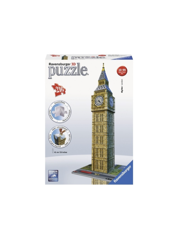 Ravensburger 3D Puzzle (Slagalice) – Big Ben Ra12554