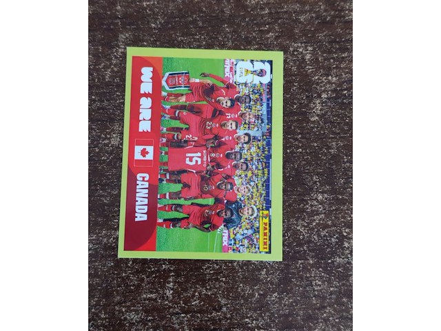 Panini FIFA 2026 Swiss edition CAN 13