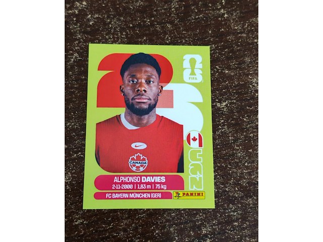 Panini FIFA 2026 Swiss edition CAN 03
