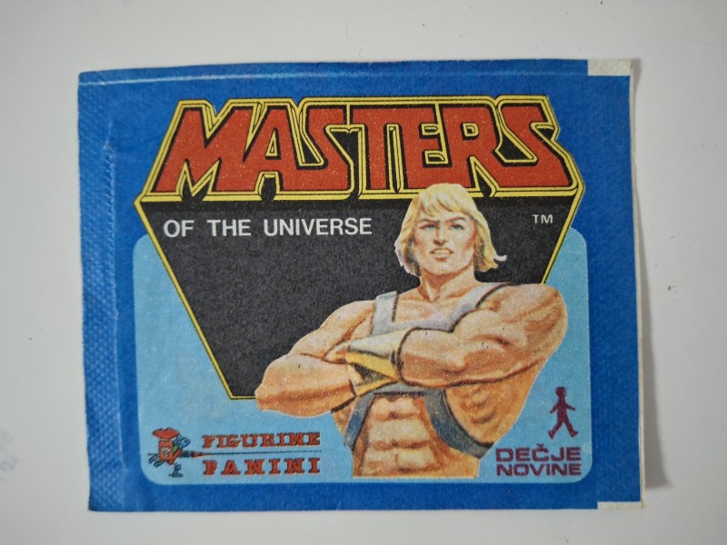 He Man Masters of the universe Yugoslavia prazna kesica