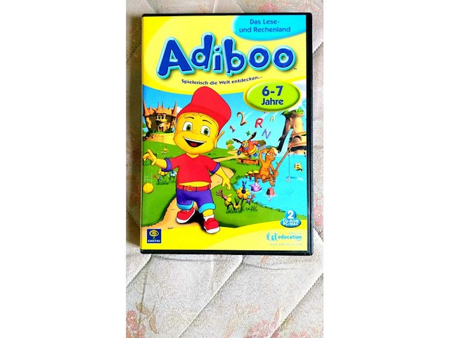 Adiboo edukativna PC video igrica za decu na nemačkom