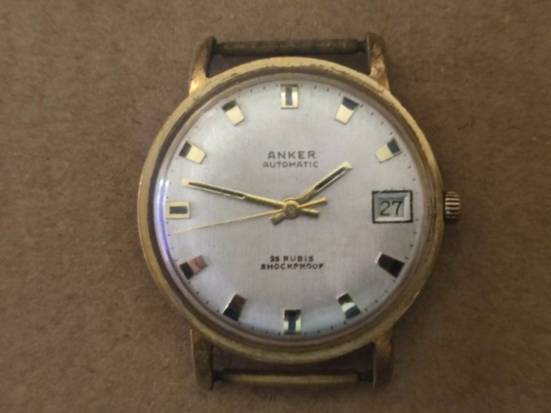 Anker automatic 25 jewels rubis