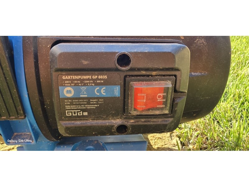 Gardentrumpumpe GP 6035 – baštenska pumpa 600 W