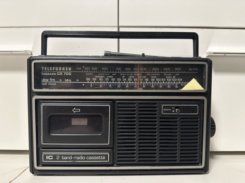 Telefunken Bajazzo Cr700 radio
