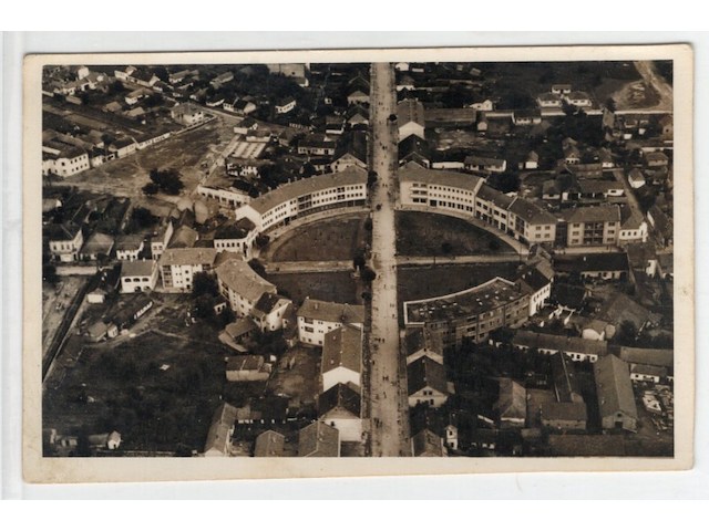 Foto Razglednica Užička Požega - iz aviona