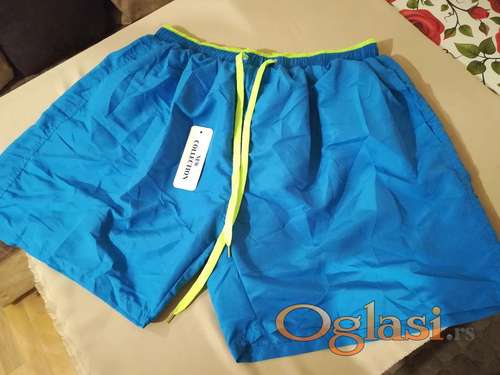 Novi muski sorts sa postavom Fashion u velikom broju 5XL Plavi Novo