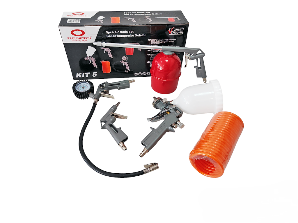 PROLINETECH Pneumatski set za kompresore Germany Style PLT/KIT-5