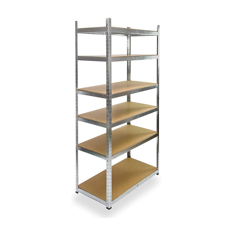 Metalna Montažna Polica 200x90x45cm Šest Nivoan 1390
