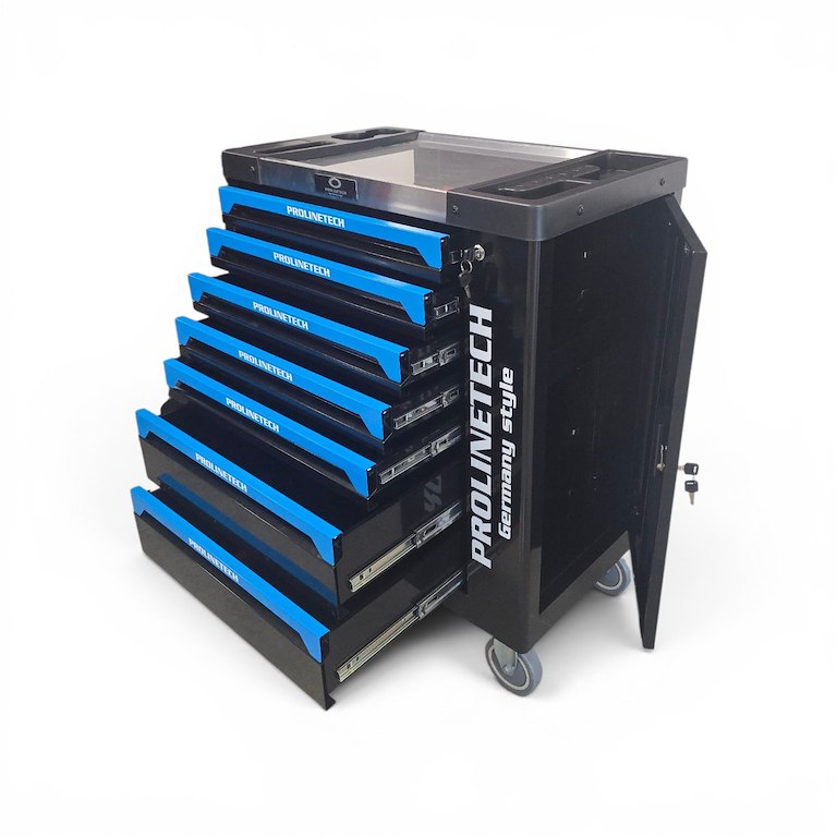 PROLINETECH Prazna Kolica za Alate 7 Fioka PLT-TC 05-7