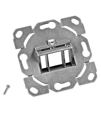 Utičnica/nosač modula za 1xRJ45 (SFA,SFB),kosa,bez maske
pocinkovana/galvanizovana, 80x80x28mm