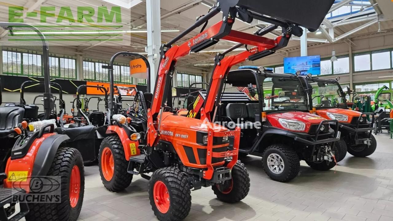Kubota ek1-261 mini traktor