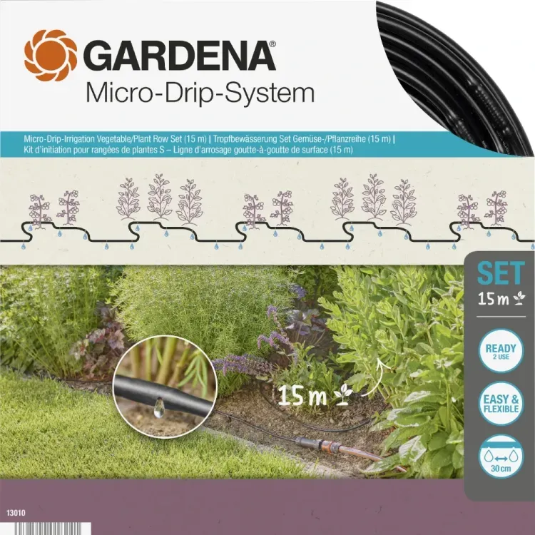 GARDENA GA13010-20 Kap po kap set za navodnjavanje 15 m