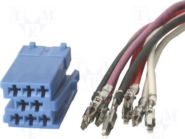 Auto Konektor ISO ZRS-ISO-3/N