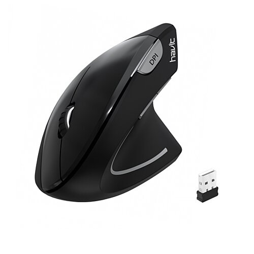 HAVIT MS550GT Vertikalni Ergonomski Bežični Miš 2.4GHz
