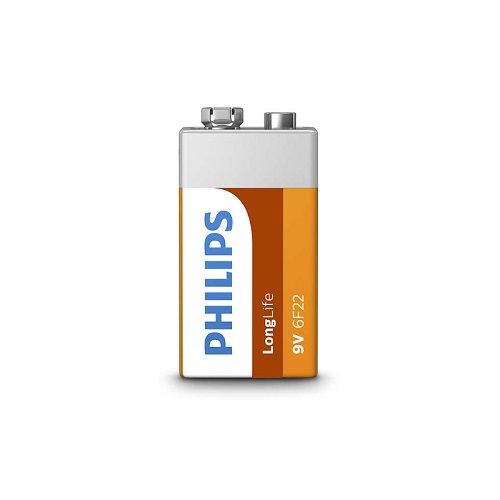 Philips Baterija Longlife 6F22/9V (1)