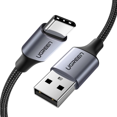 UGREEN US288 USB Tip C M Na USB 2.0 M Kabl Alu.3m Sivi