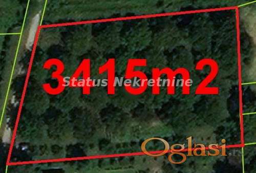 Fruška gora- plac u Građevinskoj zoni - 3415 m2