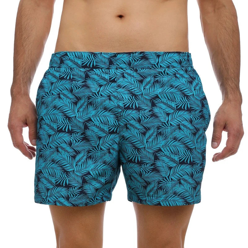 Šorc za kupanje Muški šorc za plivanje VINTAGE LEISURE 14" NAVY/BLUE