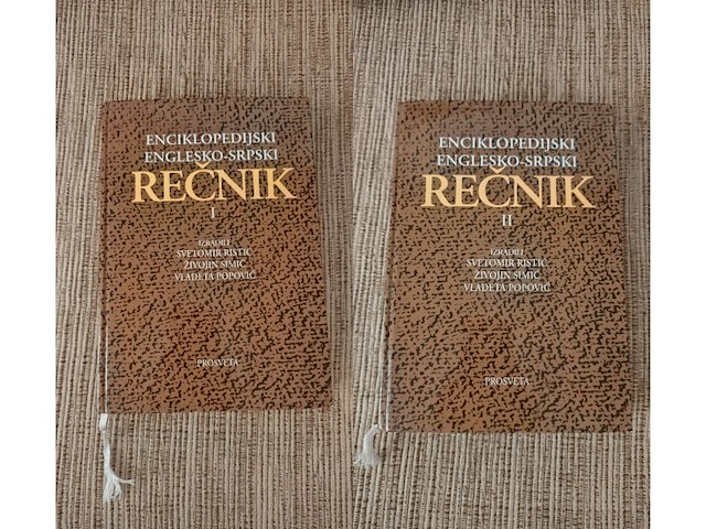 Enciklopedijski englesko-srpski rečnik I – Prosveta