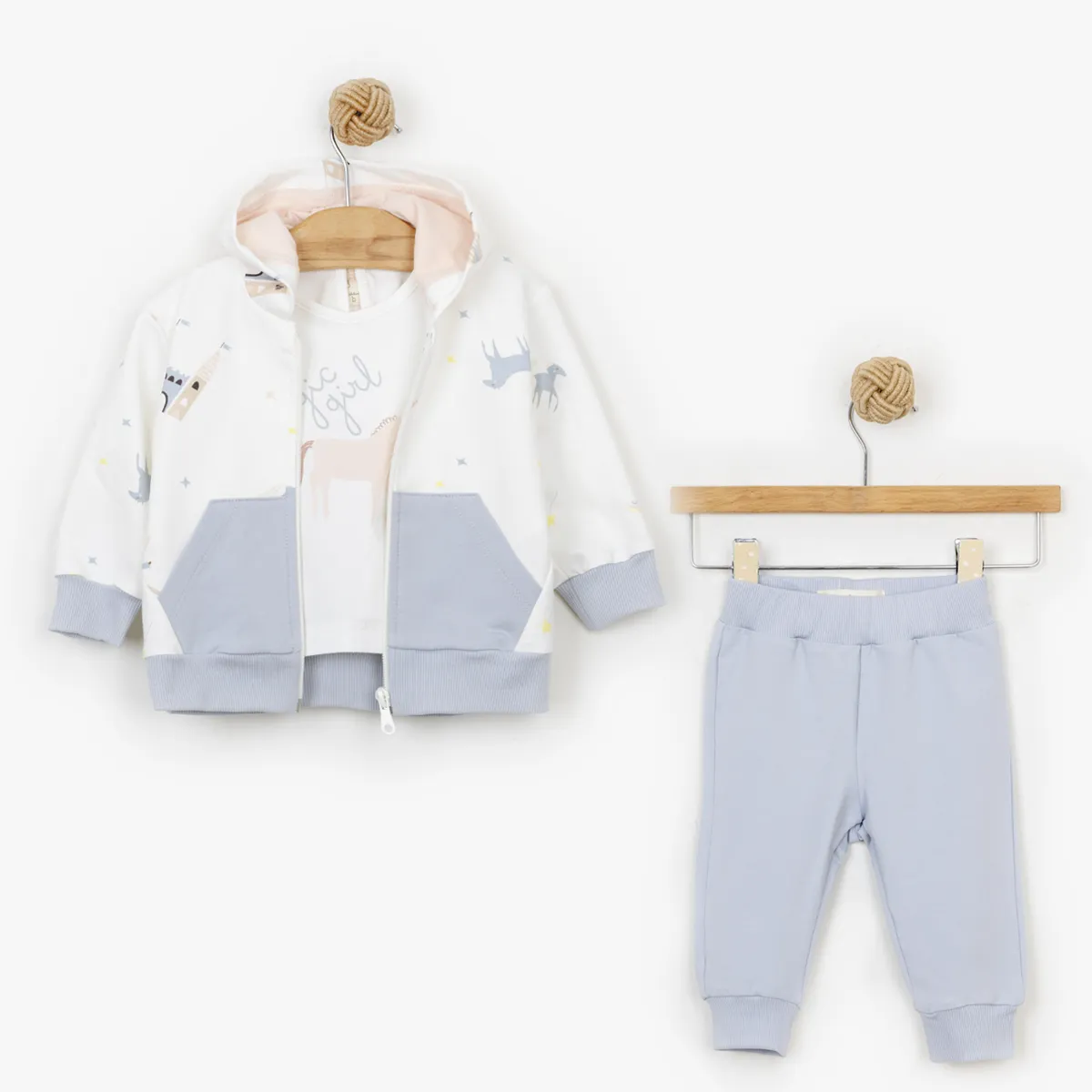JUST KIDDIN BABY KOMPLET "FAIRYTALE" 3/1, 62-98