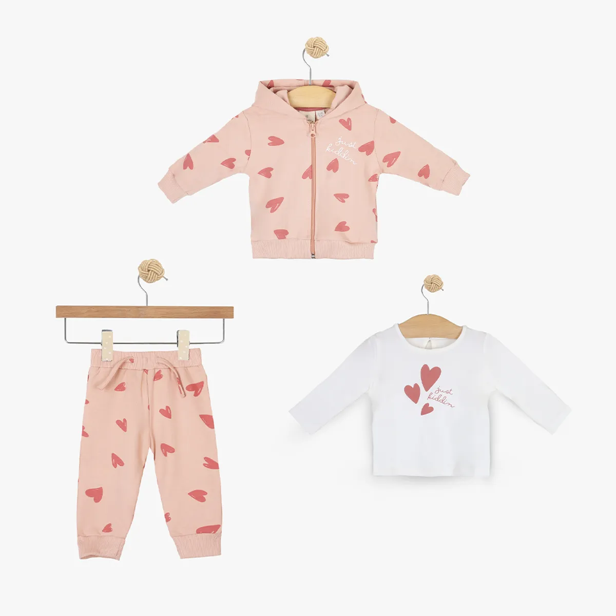 JUST KIDDIN BABY KOMPLET TRENERKA "BACK TO SCHOOL", 68-98