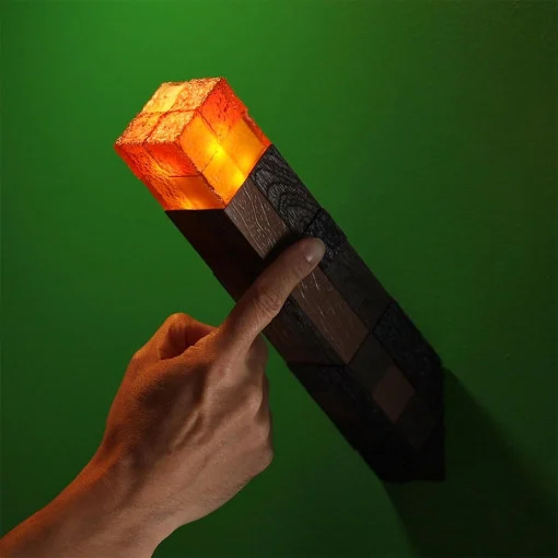 Minecraft Baklja Lampa