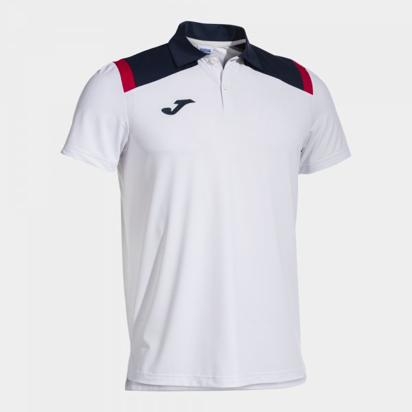 Polo tričko TOLEDO SHORT SLEEVE POLO biela modrá námornícka 3XL