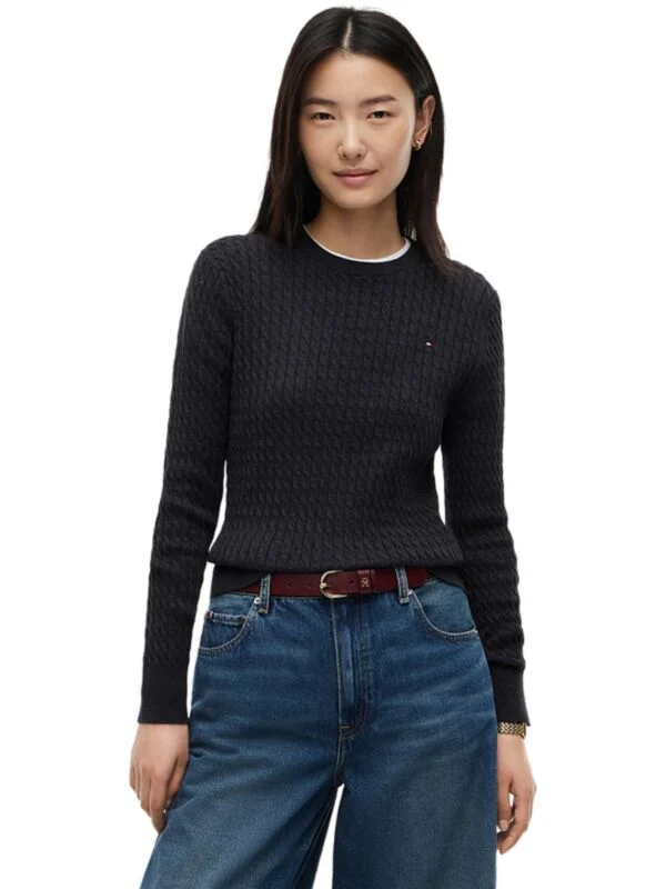 Tommy Hilfiger - Pamučni ženski džemper