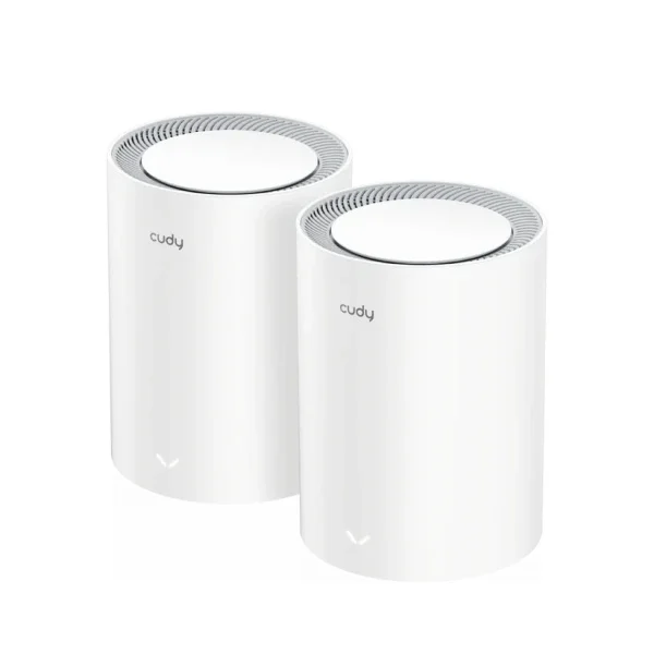 Whole Home Wi-Fi 6 Mesh System 2.5G Solution Cudy M3000 AX 3000 Dual Band(2-Pack)