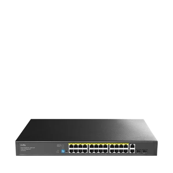 Svič 10/100/1000 24-port Cudy GS1026PS2/24 PoE+/2x Uplink/2x SFP/300W