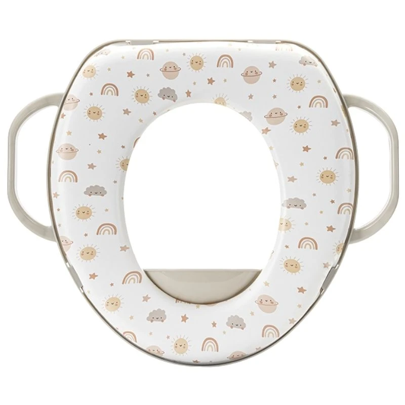 Lorelli Soft trening adapter za WC šolju, Plantes Beige