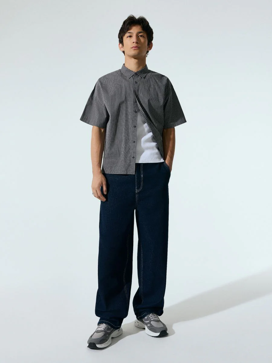 Baggy fit farmerke