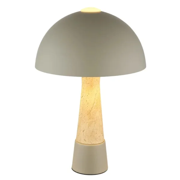 Globo Paulin 51070110 | Stona lampa | siva | E27