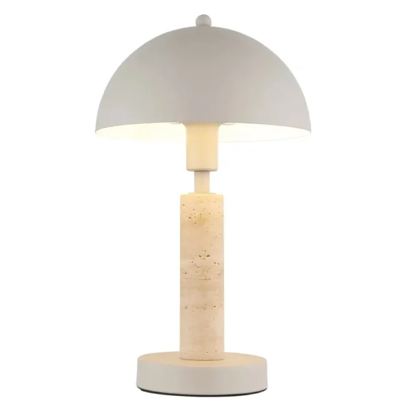 Globo Janie 24868B | Stona lampa | siva | E14