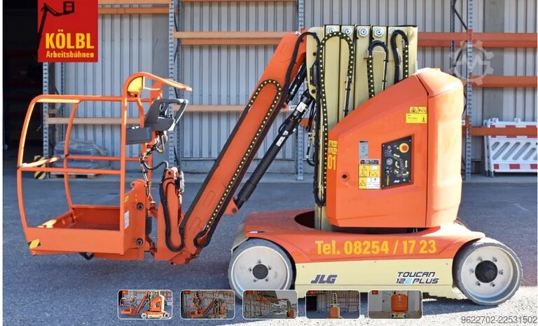Teleskopska radna platforma
JLG Toucan T12E